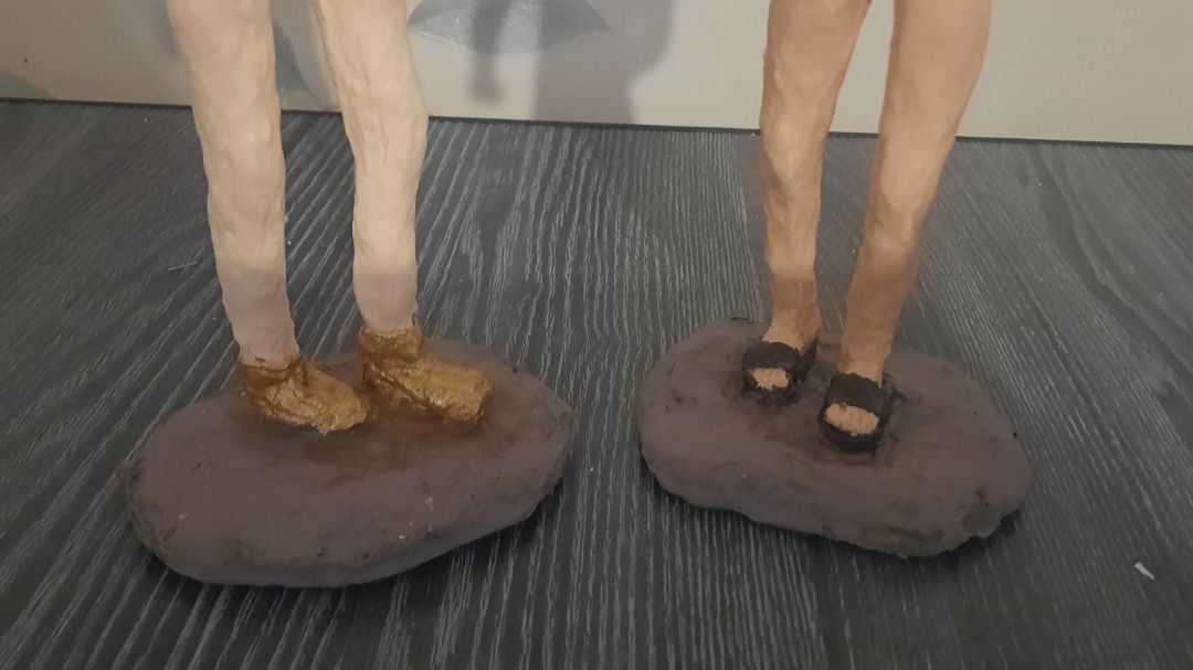 Рождественский вертеп. Подставки для фигурок