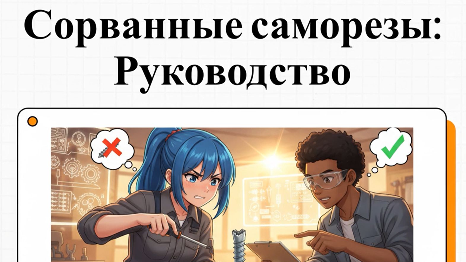 Как выкрутить саморез с сорванной шляпкой