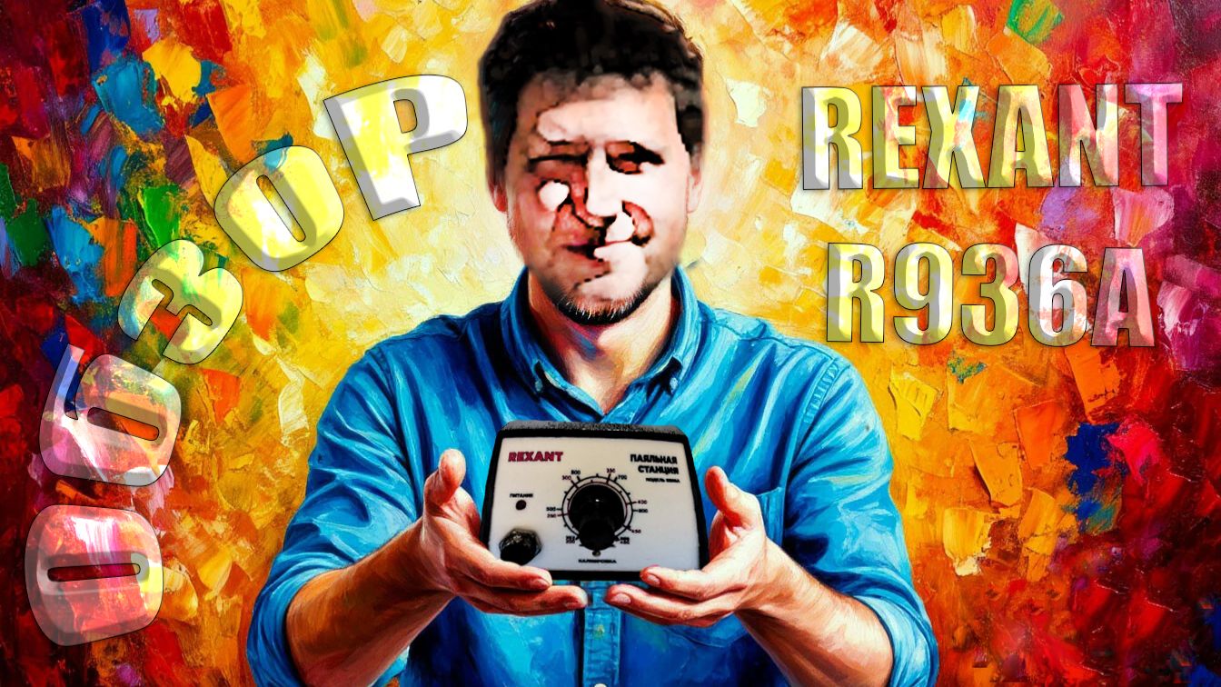 Обзор паяльной станции без фена REXANT R936A