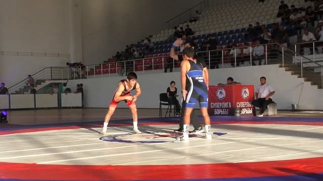 Ансар Алсултанов (Крепость) - Иман Агавердиев (Ахцах) в_к 52 кг.