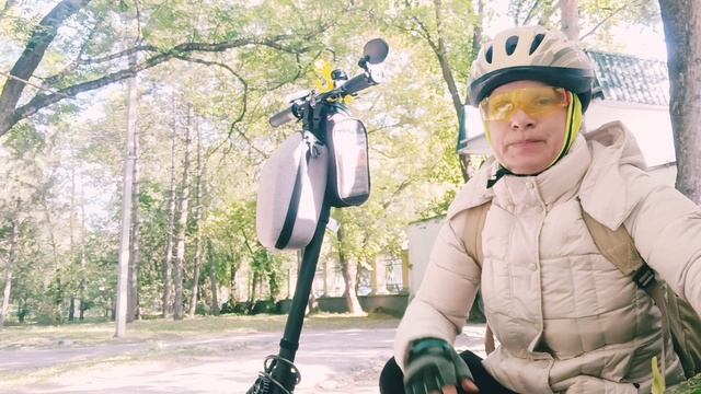 ЧАСТЬ 1: Падение с электросамоката во время тест заезда.