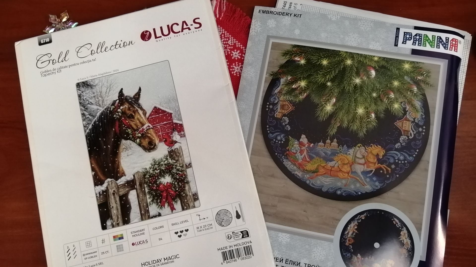 Новогодние старты: Holiday Magic (Luka-s) и "Тройка" (PANNA, PR-7445)