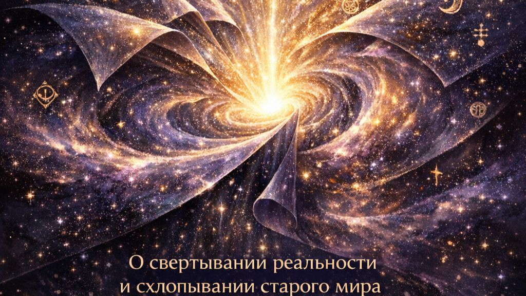 О свертывании реальности и схлопывании старого мира