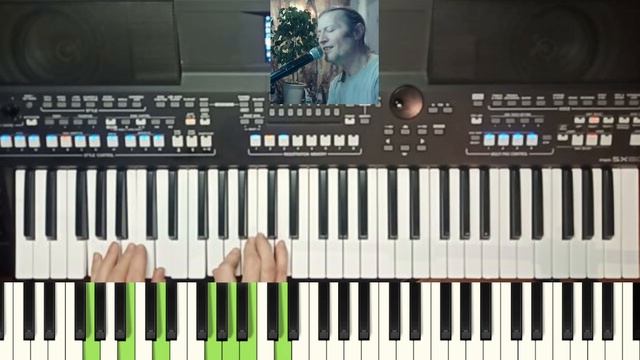 Синтезатор YAMAHA SX600. Рюмка Водки На Столе.