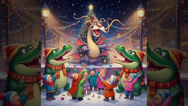 Новогодний концерт в парке