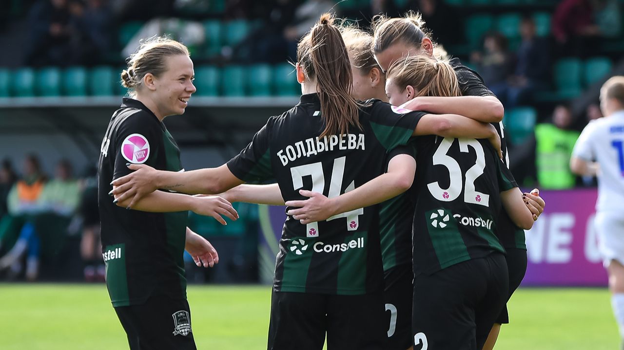 Голы ЖФК «Краснодар» в сезоне 2025. Часть 1