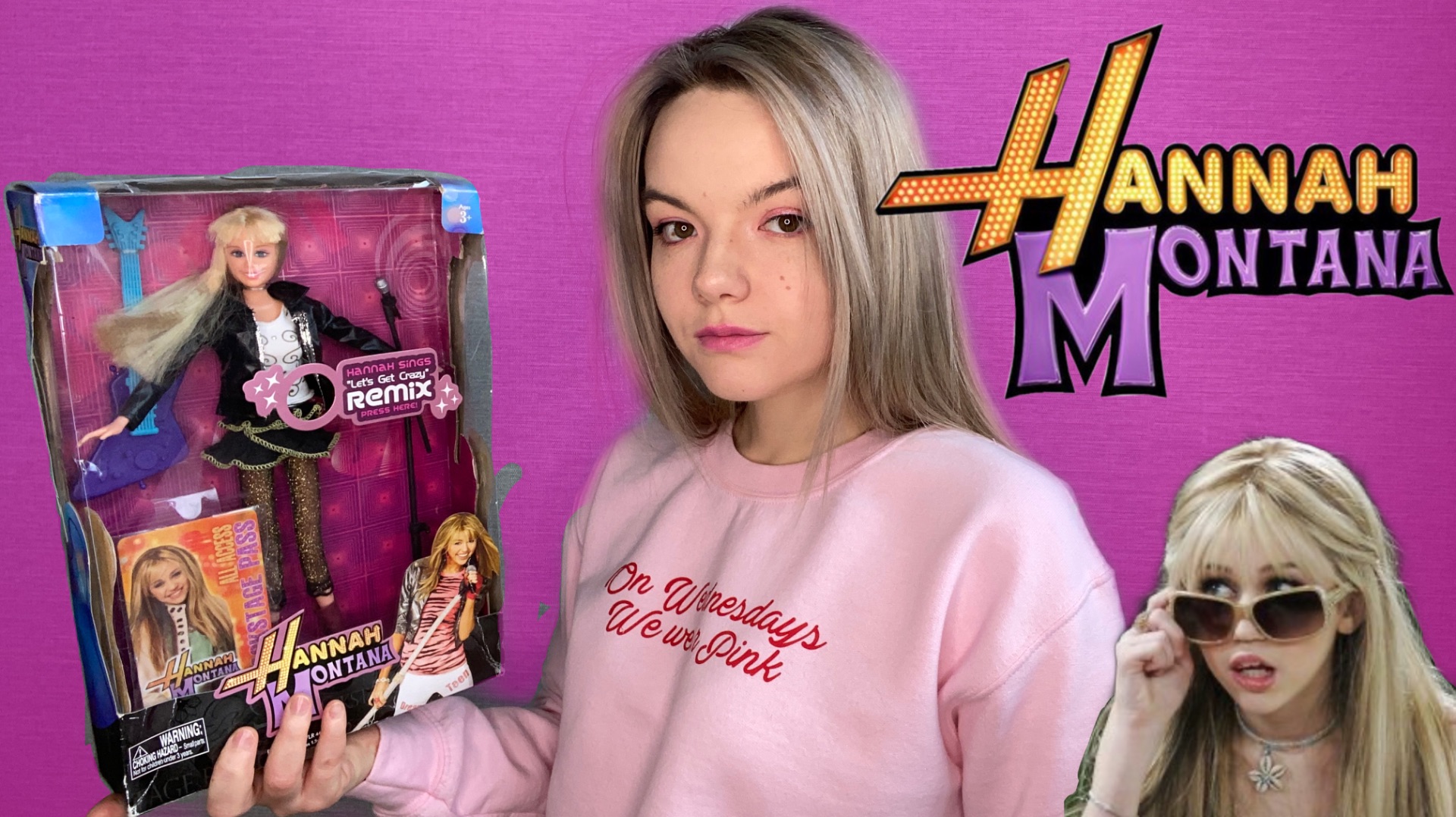 Поющая Ханна Монтана с алиэксперсс. Запоёт ли она?