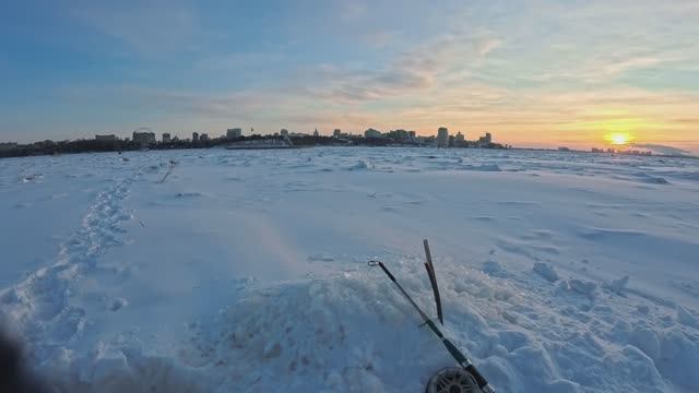 С Новым Годом! Зимняя рыбалка 2.01.2026 Проверка перемёта