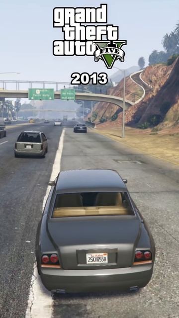 В GTA 5 у автомобиля всё-таки заканчивается топливо и он глохнет.