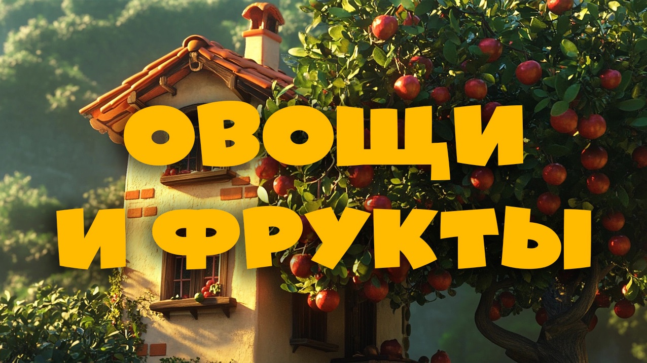 🍎 ФРУКТЫ И ОВОЩИ | Познавательный христианский мультфильм для детей