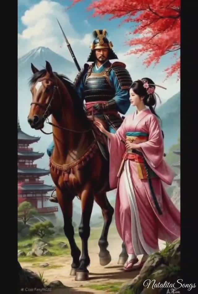 Сакуры цвет на ветру NatalitaSongs #СтихиNatalitaSongs #МузыкаИИ #ВидеоИИ