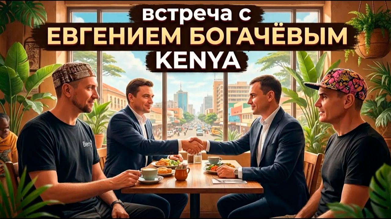 ВСТРЕЧА с ЕВГЕНИЕМ БОГАЧЁВЫМ KENYA / КАК ЖИВУТ БЕЛЫЕ в АФРИКЕ