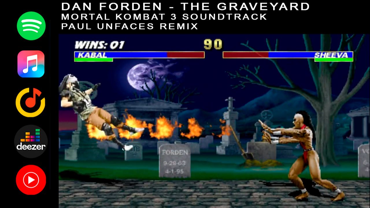 Мортал Комбат 3 - The Graveyard  [Paul UnFaces ремикс 2023]  - Mortal Kombat 3 Arcade саундтрек