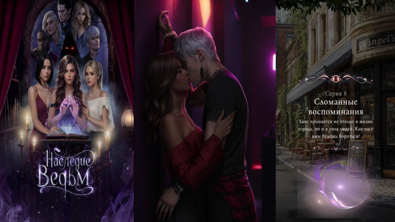 Истории Другого Мира / Наследие Ведьм / 1 Сезон / Глава 8 / Сломанные воспоминания / 💎