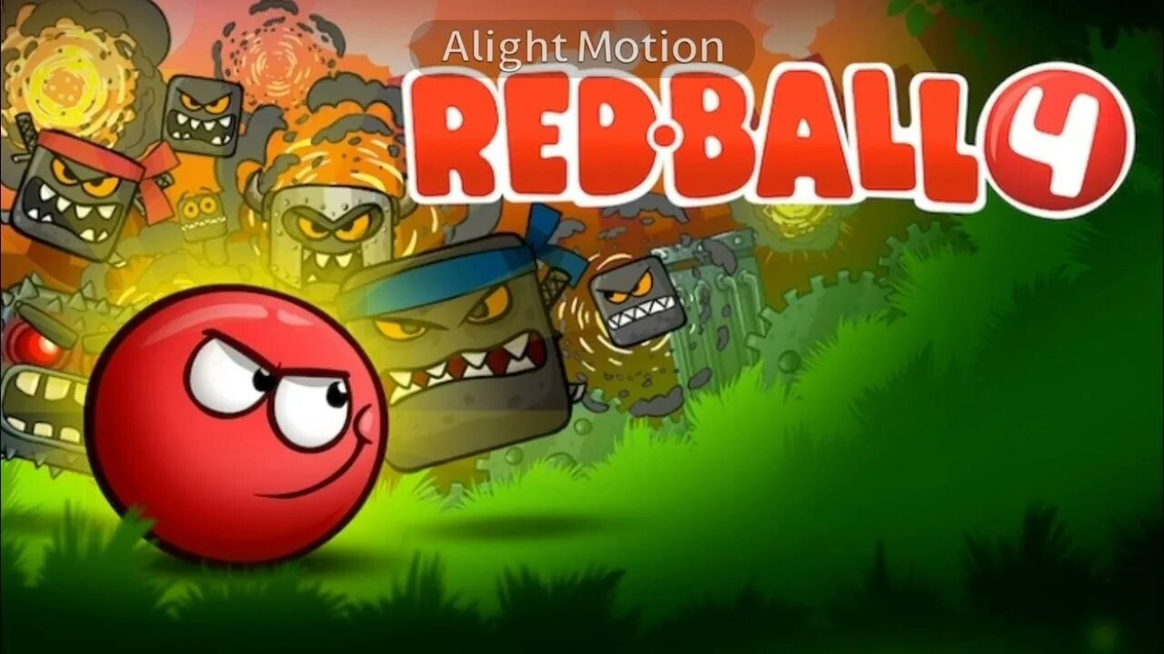 Red ball 4 почему 4 я не знаю, он вроде 1