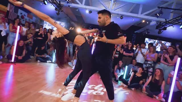 MARCO Y SARA  CHARLES LUIS APRETAITO GENEVA 2025 Бачата Bachata Sensual LadyStyle Footwork MenStyle