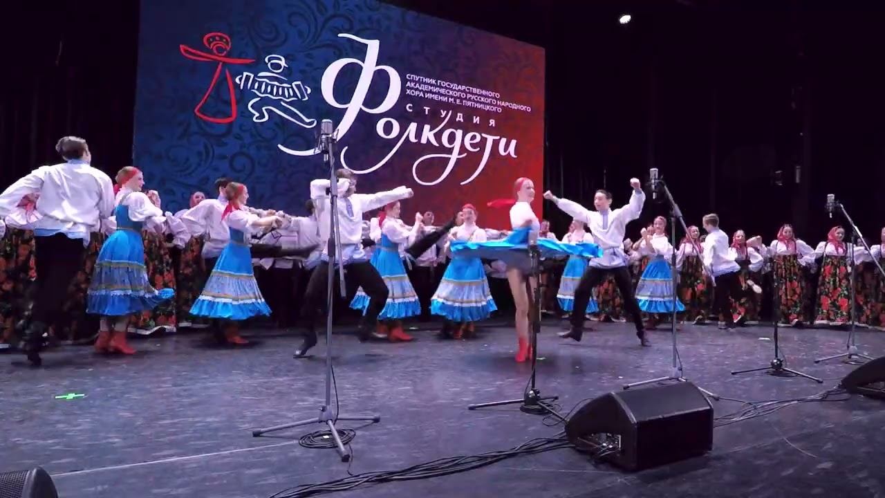 Ой вставала я ранёшенько - Театр танца ГЖЕЛЬ и Фолк-дети