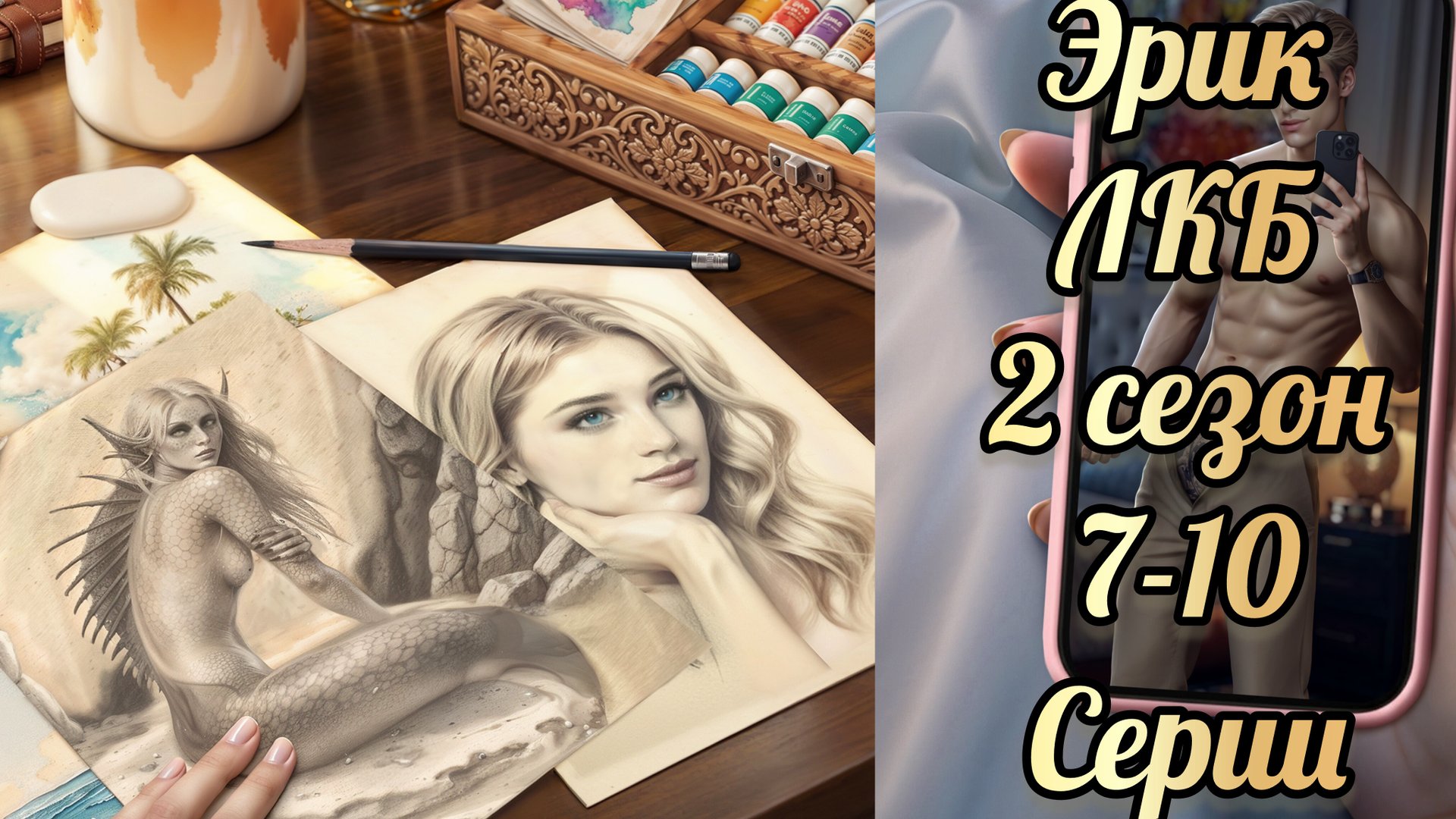 Легенды Коралин -Бэй 2 сезон 7-10 серии. Сцены с Эриком. Истории другого мира