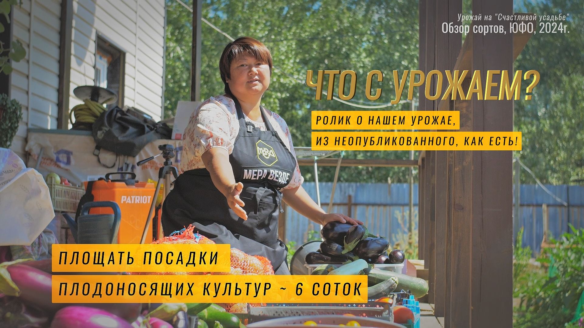 Где наш урожай и сколько его? Обзор сортов и гибридов огурцов, баклажанов, перцев, и др. ЮФО