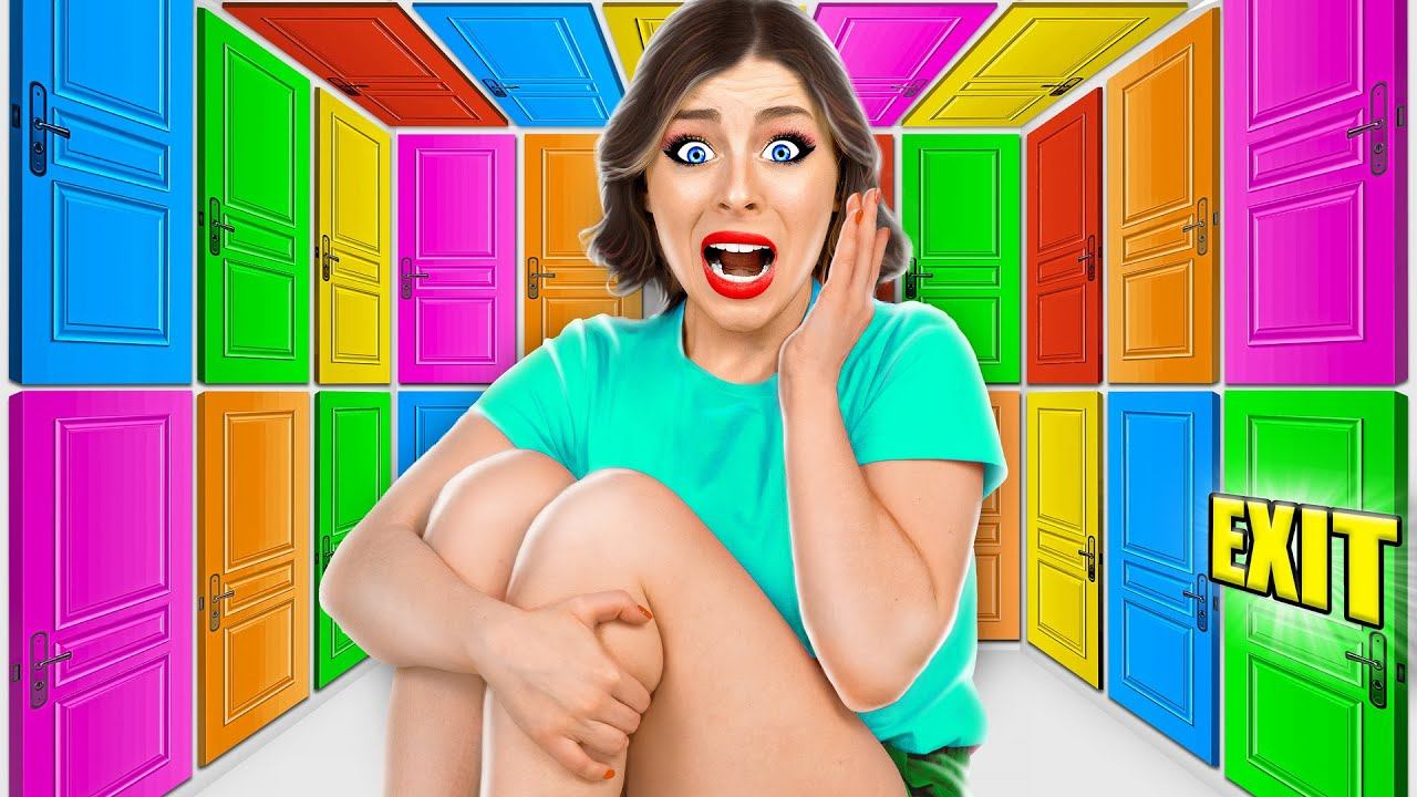 100 Тайных дверей и только одна тебя спасет Челлендж от Multi DO Challenge