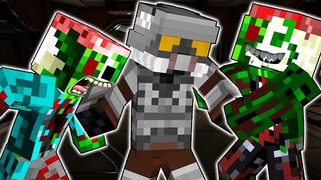 ЭКЗОСКЕЛЕТ VS ГОВОРЯЩИЕ ЗОМБИ. ДЕНЬ 35 - ЗОМБИ АПОКАЛИПСИС МАЙНКРАФТ | Линч