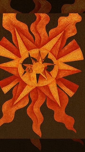 Мозаика на автобусной остановке