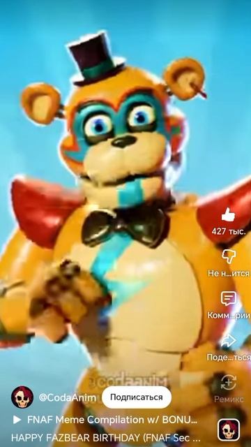 happy fazbear birthday