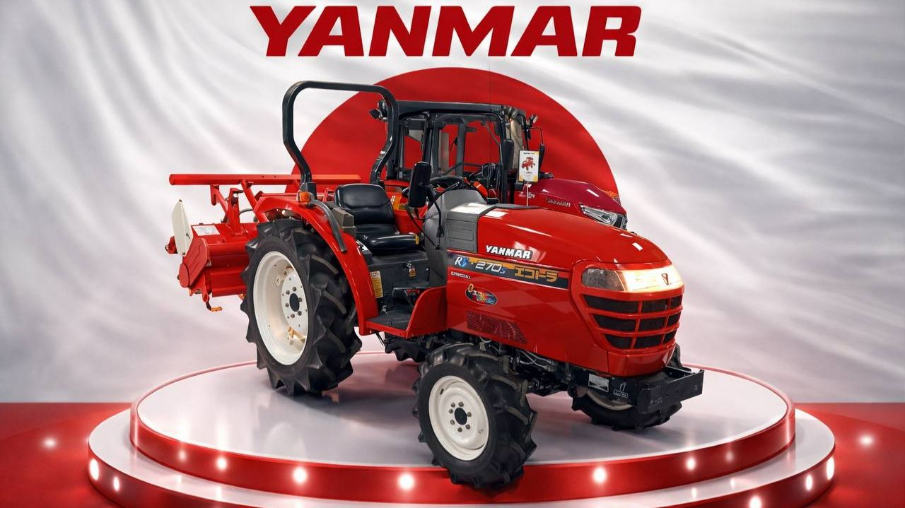 Японская сила трактор YANMAR RS270 с ПСМ
