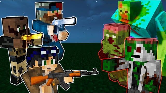 АРМИЯ ЗОМБИ ПРОРВАЛАСЬ НА БАЗУ БАНДИТОВ. ДЕНЬ 25 - ЗОМБИ АПОКАЛИПСИС МАЙНКРАФТ | Линч