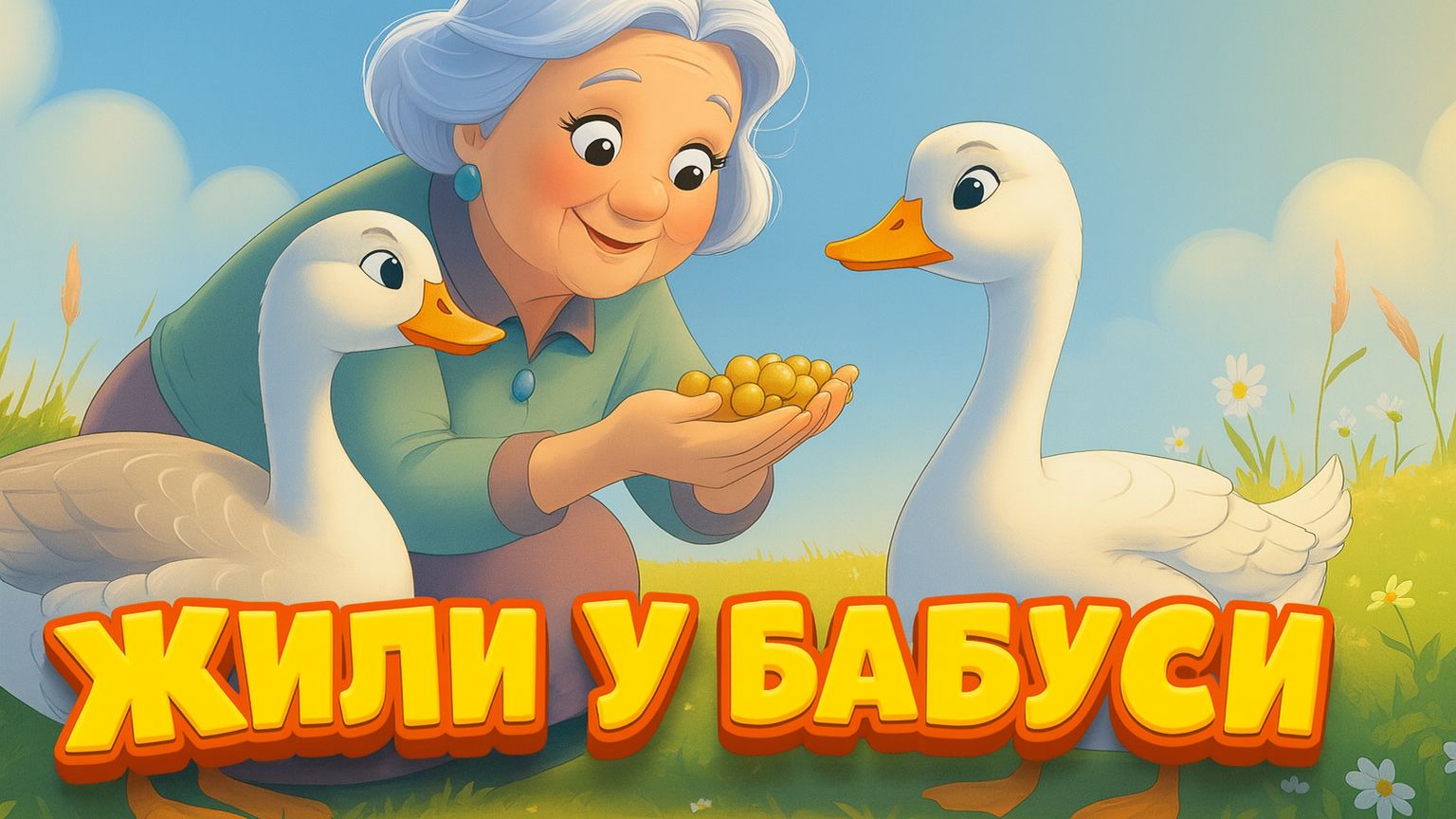 Жили у Бабуси Два Весёлых Гуся 🪿 | Детские песенки| Детская песня Два веселых гуся