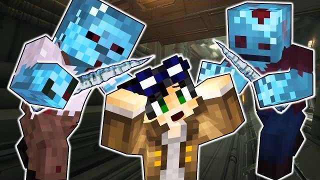 СИНИЕ МОРОЗНЫЕ ЗОМБИ АТАКУЮТ. МЕТЬЮС ЗОМБИ? ДЕНЬ 33 - ЗОМБИ АПОКАЛИПСИС МАЙНКРАФТ | Линч