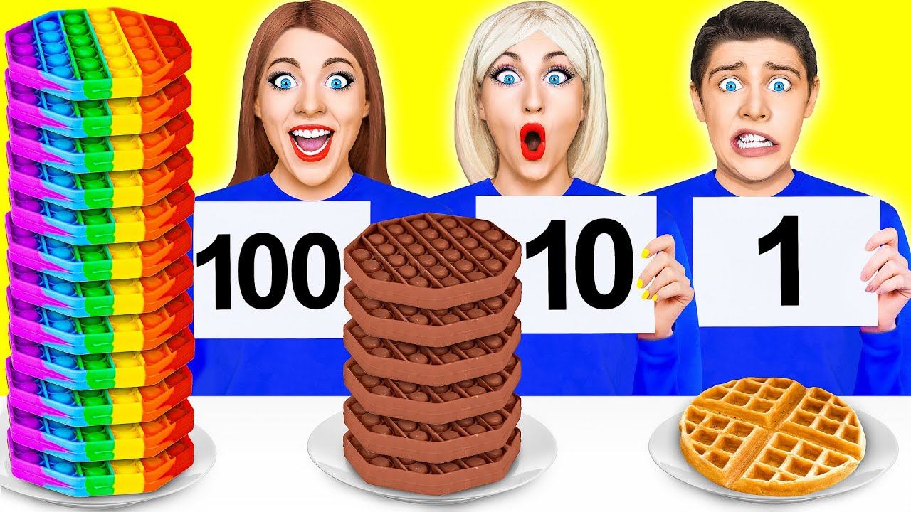 100 СЛОЕВ ШОКОЛАДА ЧЕЛЛЕНДЖ #2 от Multi DO Challenge