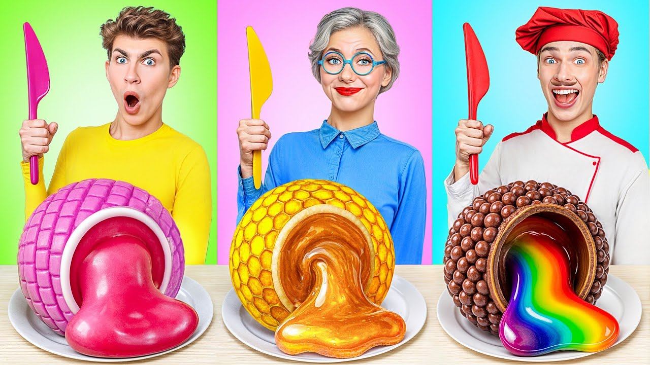 Кулинарный Челлендж: Я против Бабушки | Смешные Челленджи от Multi DO Challenge