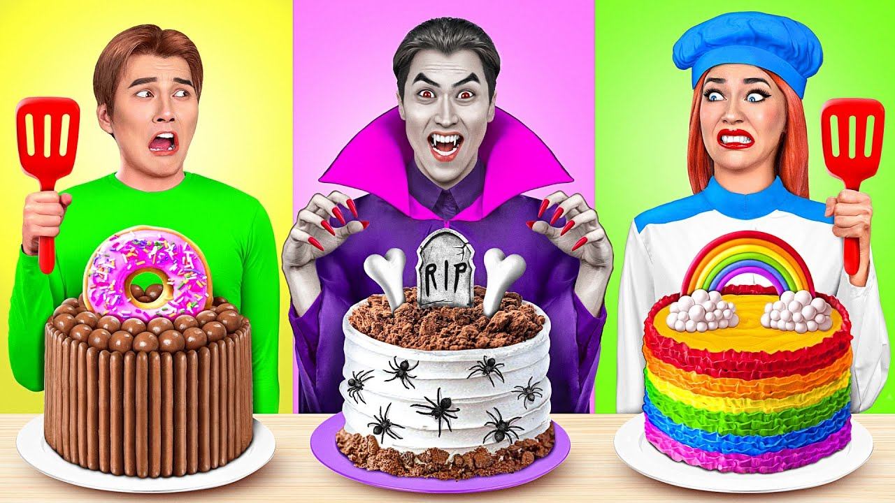 Кулинарный Челлендж: Я против Вампира | Смешные Cитуации от Multi DO Challenge