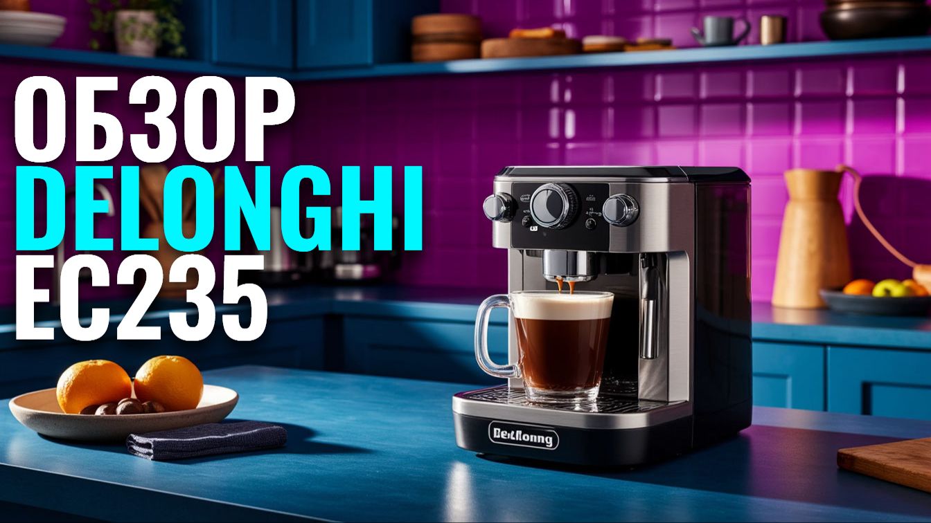 Обзор кофемашины DeLonghi EC235: стоит ли покупать в 2026 ?