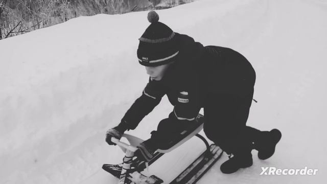 БАТЯ И ЗИМНЯЯ ПРОГУЛКА❄