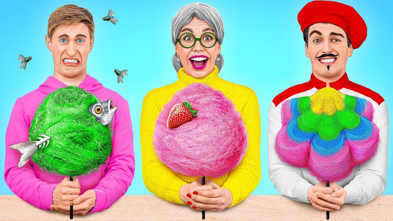 Кулинарный Челлендж: Я против Бабушки | Сумасшедший челлендж от Multi DO Challenge