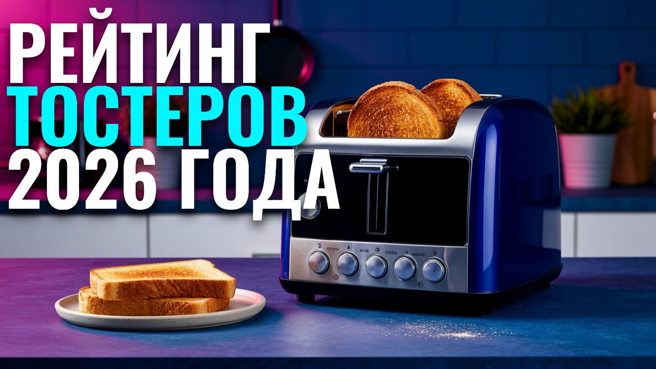 ТОП-5 тостеров для дома 2026 — сравниваем качество, дизайн и цену