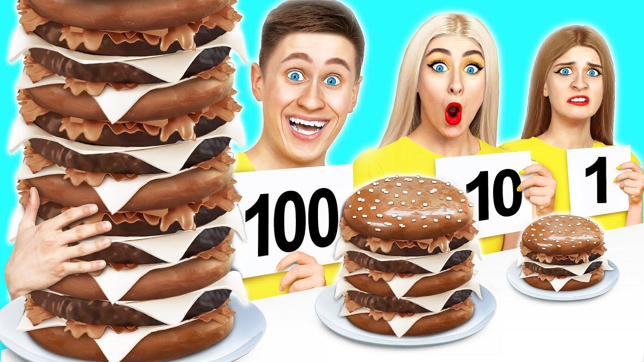 100 Слоев еды Челлендж #16 от Multi DO Challenge