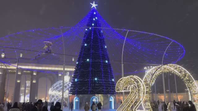 НОВОГОДНИЙ ВДНХ. МОСКВА.