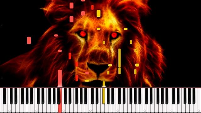 He Lives in You - The Lion King II Simbas Pride Piano Tutorial Synthesia