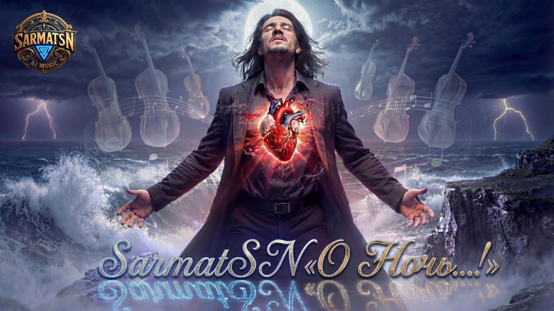 SarmatSN - "О Ночь...!" × Symphonic metal × AI