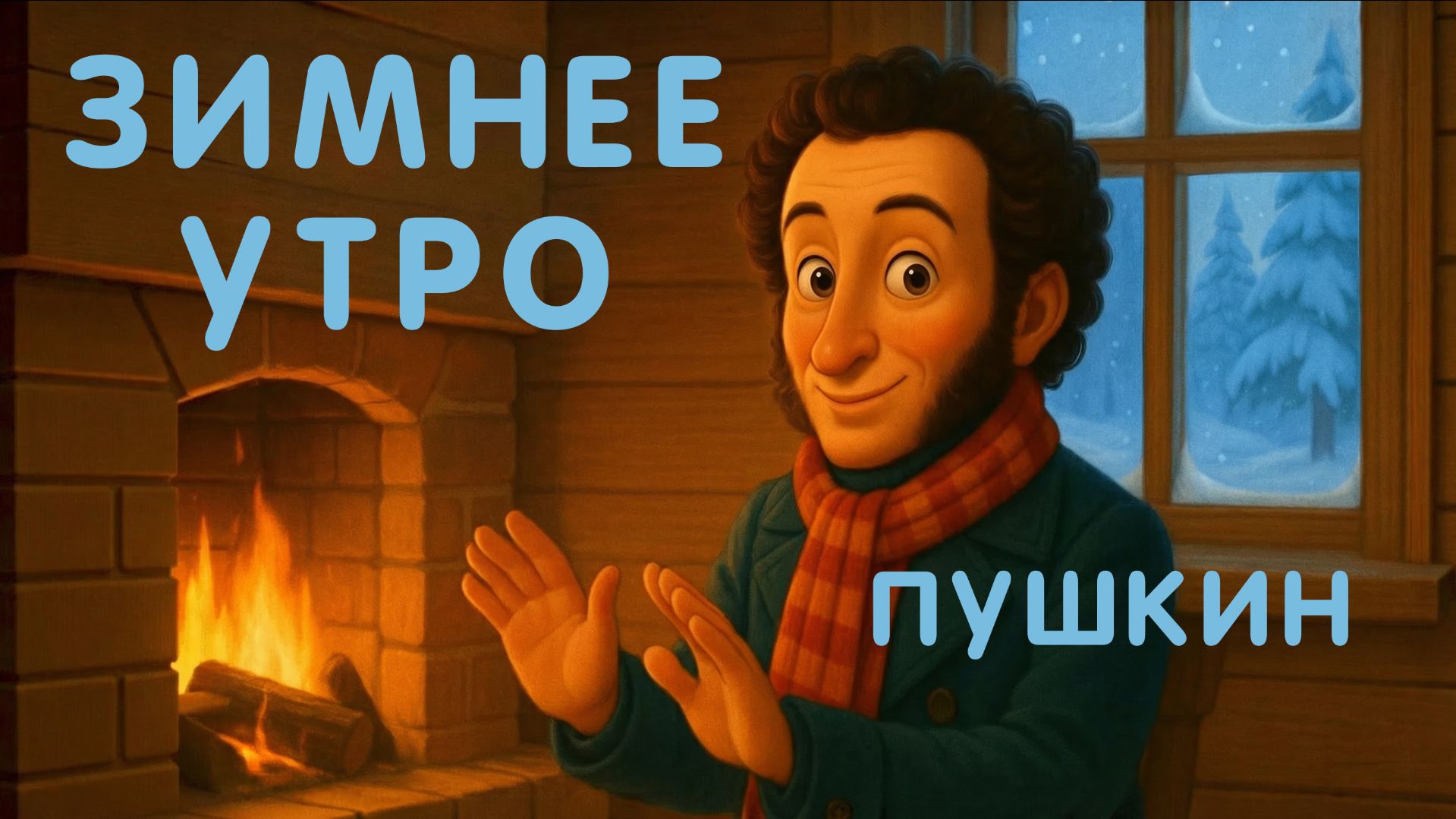 МОРОЗ И СОЛНЦЕ ДЕНЬ ЧУДЕСНЫЙ. Пушкин песня на стихи ЗИМНЕЕ УТРО!