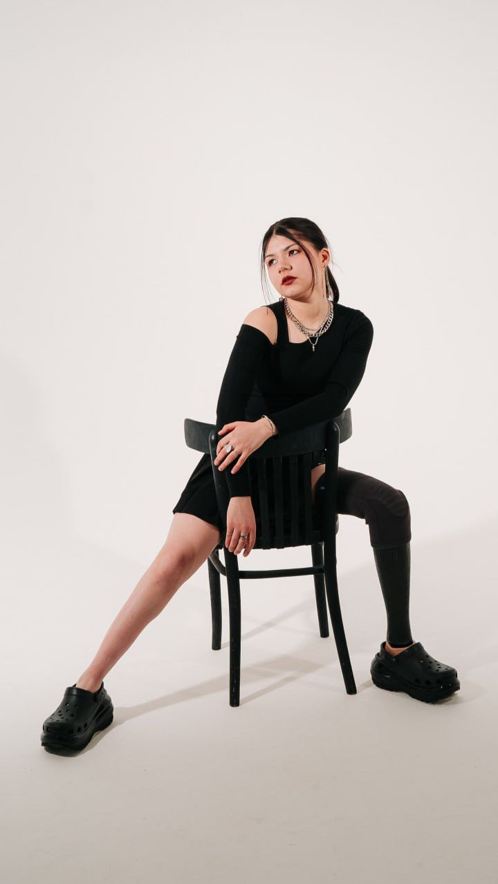 Диляра получила кибер протез