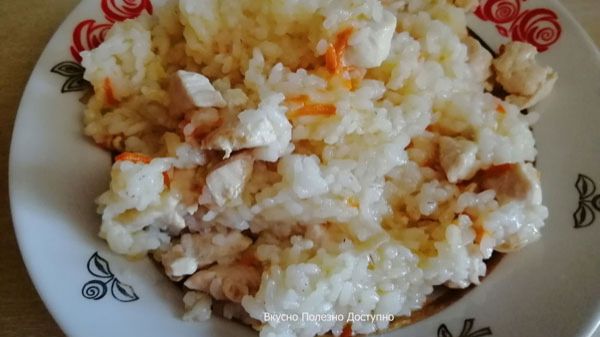 ПЛОВ с КУРИЦЕЙ на СКОВОРОДЕ. РЕЦЕПТ Рассыпчатого Плова.