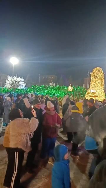 Площадь Куйбышева в Самаре 1 января 2026 года