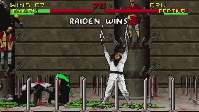 Mortal Kombat Remake SEGA Genesis 03 Raiden