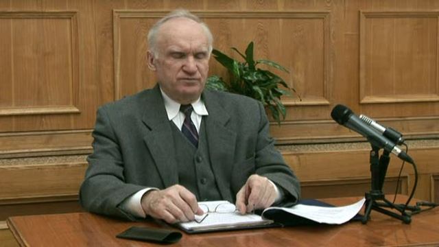 19.  Coтвopeниe миpa (Апологетика, 1 курс МДА    2008-03-03)