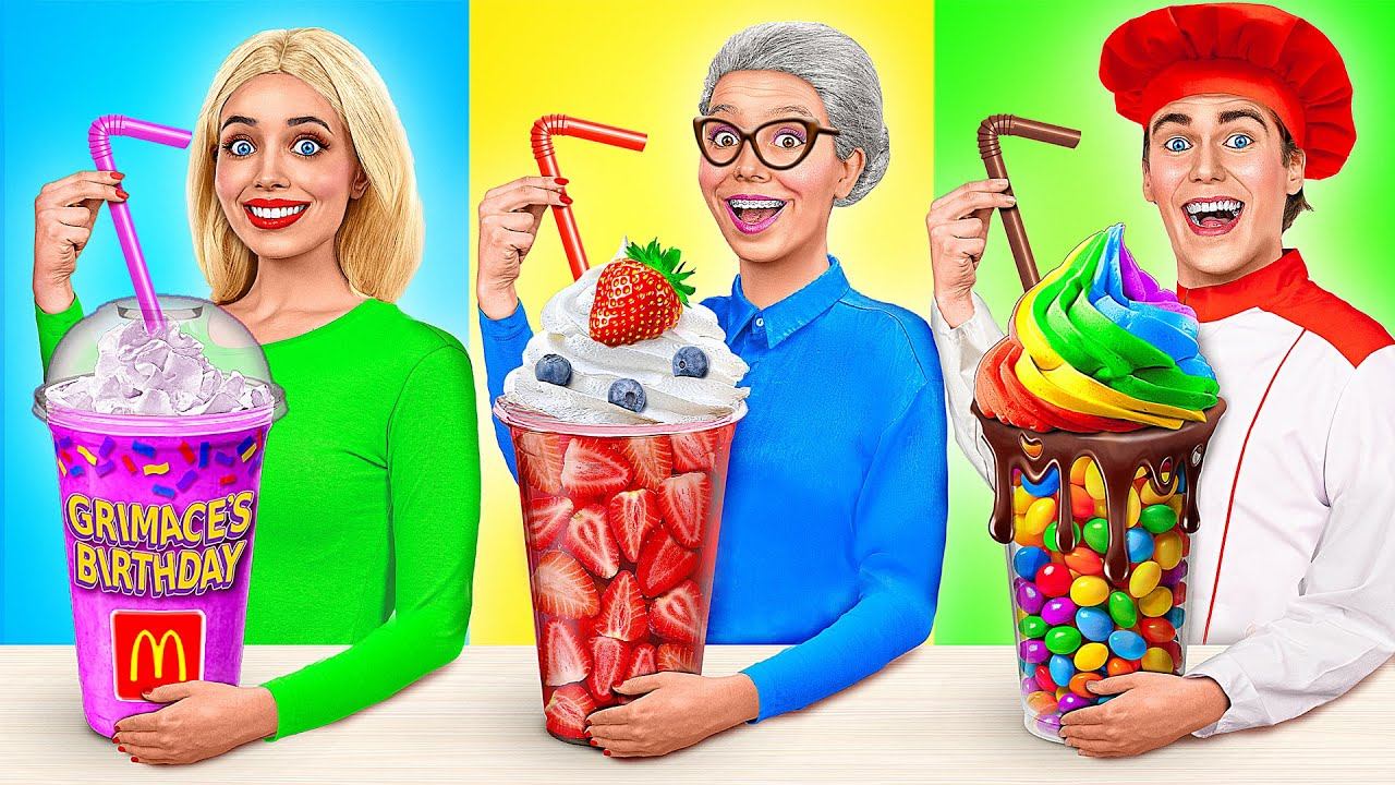 Кулинарный Челлендж: Я против Бабушки | Смешные Челленджи от Multi DO Challenge