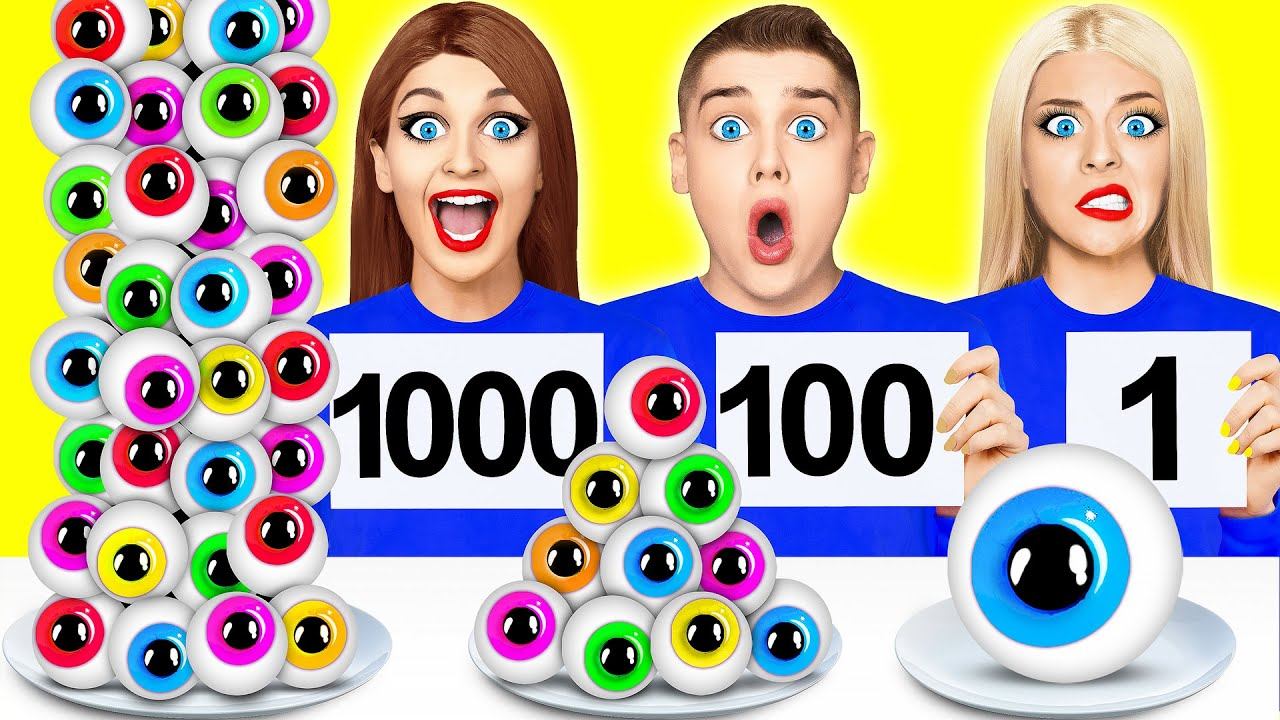 100 Слоев еды Челлендж #8